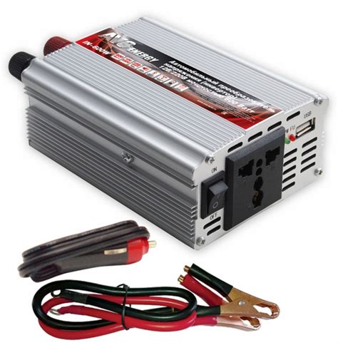 Автомобильный инвертор 12 220v avs in-600w шт AVS 43112 купить c ...