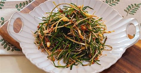 달래무침 달래요리 달래손질법 겨울 밑반찬 만드는법