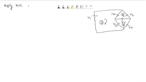 SOLVED Text In The Given Circuit Obtain V V2 And V3 Assume A 150V B 80V C 50V And