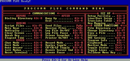 Binary Fusion Software Archive ProComm Plus 2 01