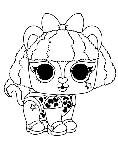 Diva Stripes Lol Surprise Coloring Page Download Print Or Color