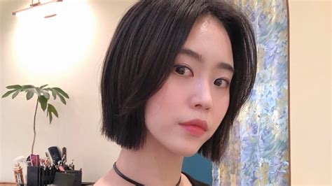 긴머리에서 단발머리로 태슬컷 똑단발 Youtube