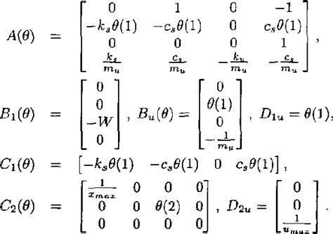 Figure 2 From A Multi Objective Control Design For Active Suspensions With Hard Constraints