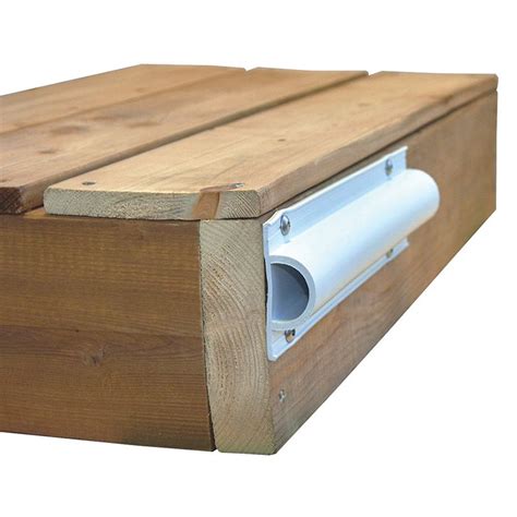 Dock Edge® 1190 F 16 L X 3 H X 1 T White Pvc D Profile Dock Edging