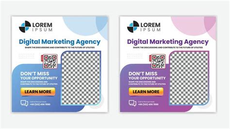 Qr Code Banner Vector Art Icons And Graphics For Free Download