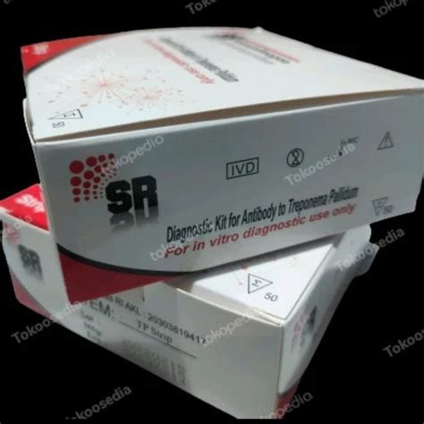 Jual Alat Rapit Test Syphillis Casette Merek Sr Isi 25 Test Kota