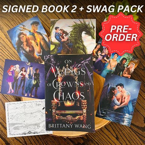 Preorder Book 2 Swag On Wings Of Crowns And Chaos Signed