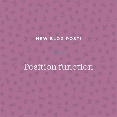 Position Functions And Velocity And Acceleration — Krista King Math Online Math Help