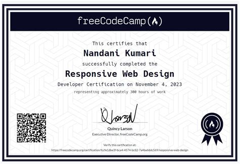 Nandani Kumari On Linkedin Freecodecamp Webdesign Learningjourney Beginnerfriendly Grateful