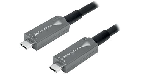 Msolutions Usb C To Usb C Aoc Cable With 2 Lane Ms Usbc Dv10 Bc