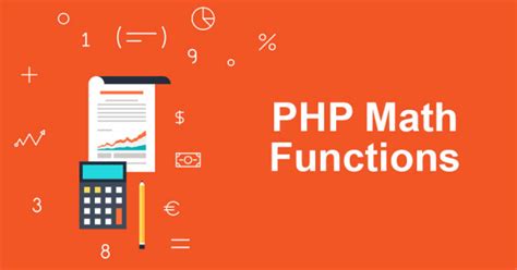 Php Math Functions A Comprehensive Guide