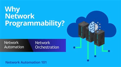 Network Automation 101 Why We Need Programmability Network Automation Orchestration Youtube