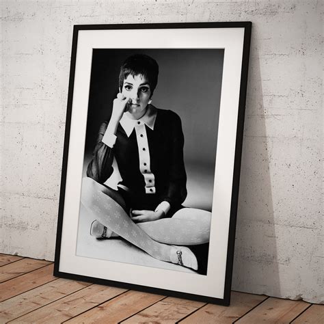 Liza Minnelli Wearing A Joan Arkin Dress Poster By Bert Stern Conde Nast