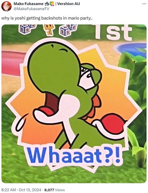 Why Is Yoshi Getting Backshots In Mario Party Know Your Meme