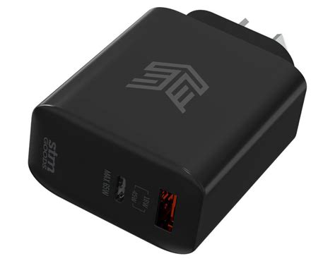 W Dual Port Power Adapter STM Goods