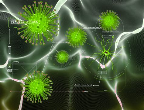 human body attacked by viruses scientific research genetic