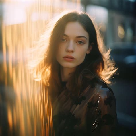 Premium Ai Image Double Exposure Photography Of A Beautiful Model