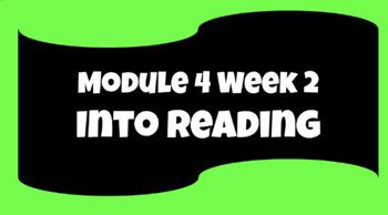 HMH Into Reading Module 4 Week 2 By Luv2Create TPT
