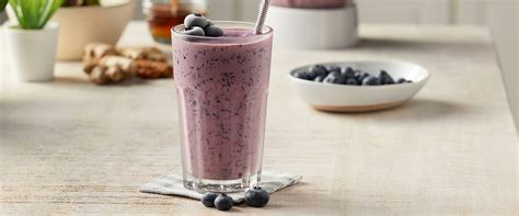 Blueberry Ginger Smoothie Fage Uk