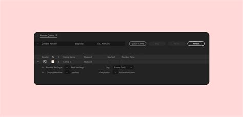 How To Render Export In After Effects A Tutorial With Tips Motion Array