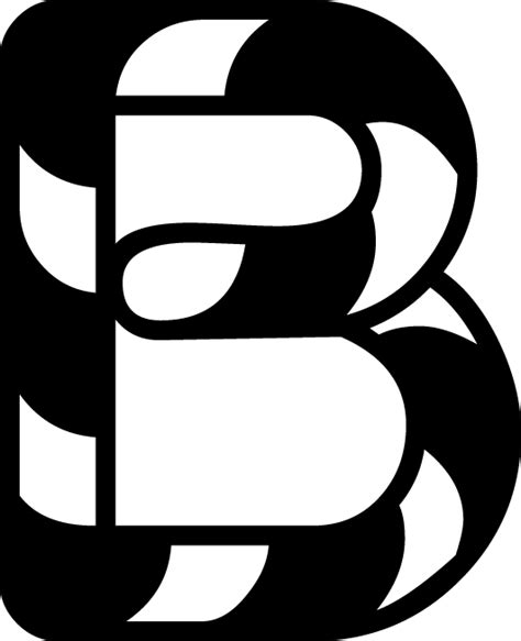 Capital Letter B Candy Cane Svg Rgbspot Com Premium Fonts Design