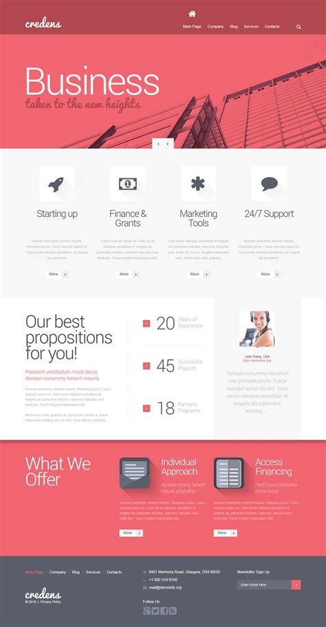Business Solutions Wordpress Theme