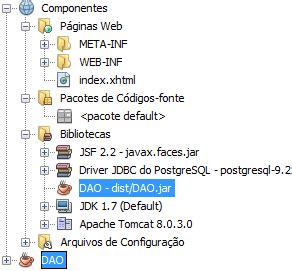 Como Criar Um Componente JSF E PostgreSQL DevMedia