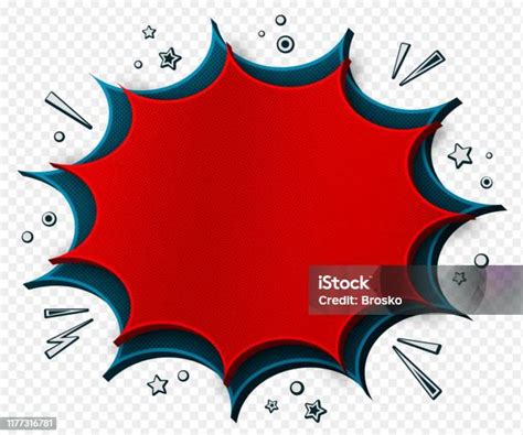 만화 배경입니다 하프 톤과 음향 효과와 빨간색 파란색 연설 거품 팝 아트 스타일의 만화 포스터 만화책에 대한 스톡 벡터 아트 및