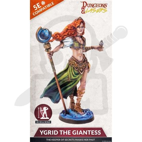Battle Models Ygrid The Giantess Gigantka Dungeons Lasers