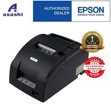 Epson Tm U220d 462 Usb Receipt Dot Printer Traditional Chinese Grey