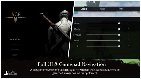 Ascent Ui Tools Gamepad Navigation And Ui Framework V22 Plugin Ue55