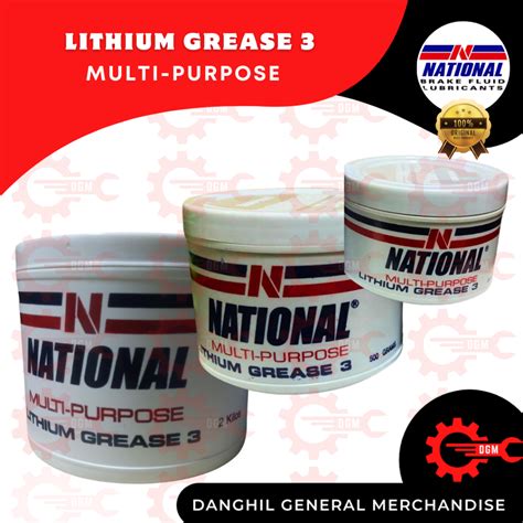 National Multi Purpose Lithium Grease 3 Shopee Philippines