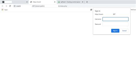Phpmyadmin Ssl Login Issue Aapanel Free Hosting Control Panel One Click Lamplemp