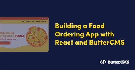 Building A Food Ordering App With React Rreactjs