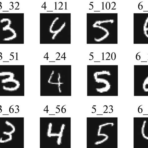 Selected Samples From The Mnist Test Set The Image Name Includes The Download Scientific Selected Samples From The Mnist Test Set The Image Name Includes The Download Scientific