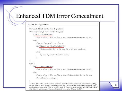 Ppt Concealment Of Whole Picture Loss In Hierarchical B Picture Scalable Video Coding