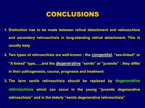 Retinoschisis And Retinal Detachment Ppt