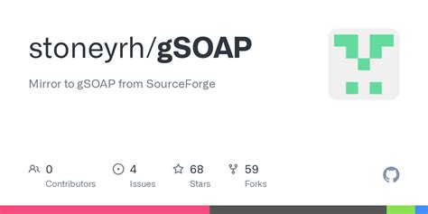 GitHub Stoneyrh GSOAP Mirror To GSOAP From SourceForge