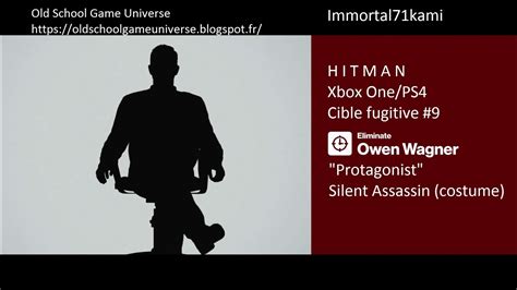 Old School Game Universe Hitman™ Cible Fugitive The Black Hat