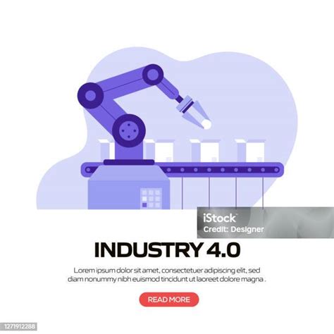 업계 40 웹 사이트 배너 광고 및 마케팅 자료 온라인 광고 비즈니스 프리젠 테이션 등에 대한 개념 벡터 일러스트레이션 Revolution에 대한 스톡 벡터 아트 및 기타