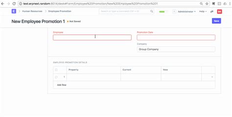 Employee Promotion And Transfer Unwanted Fields Displayed In Drop Down · Issue 14591 · Frappe