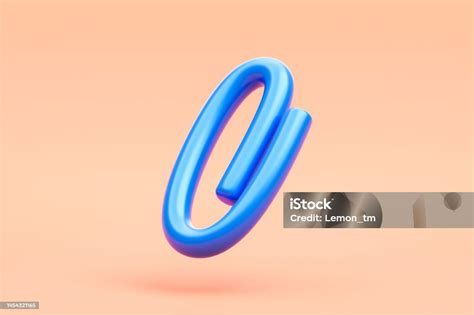 파란색 금속 종이 클립 3d 아이콘 노트 개념은 사무실 문서 첨부 알림 문구 홀더 또는 비즈니스 클립 클립 부착 핀 클립보드 메모장 장비로 그림 배경에 격리되어 있습니다 0