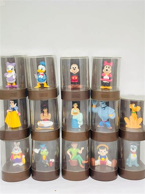 Disney Characters Mickey In Individual Acrylic Casing On Carousell