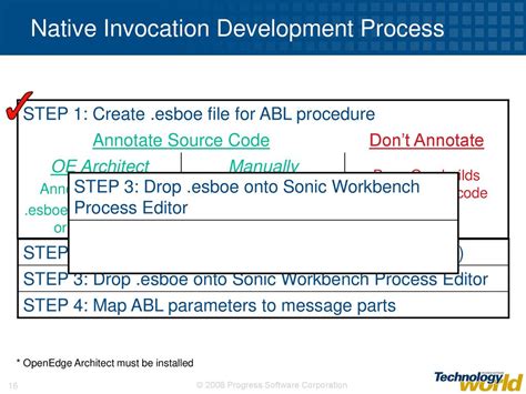 c6 introducing native invocation with the openedge® adapter for sonic™ esb chris james senior