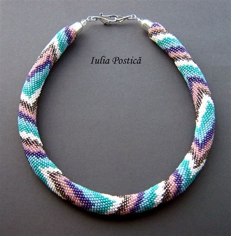 Zig Zag Peyote With A Twist Not Crochet Pattern Peytwist Etsy Artofit