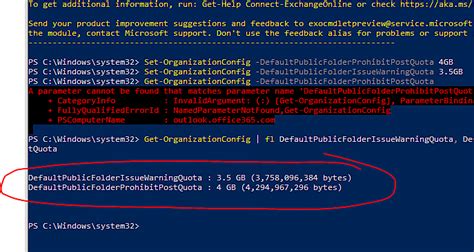 How Do You Increase The Storage Quotawarnings In Office 365 Public