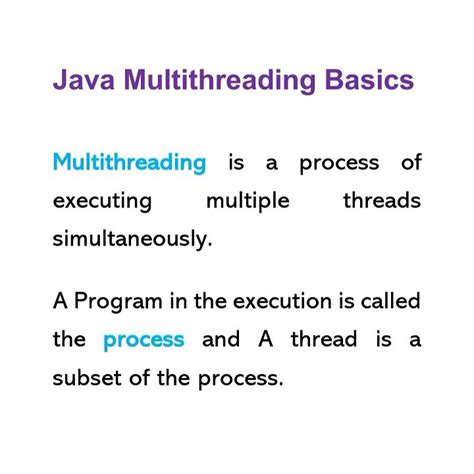 Java Multithreading Basics Youtube