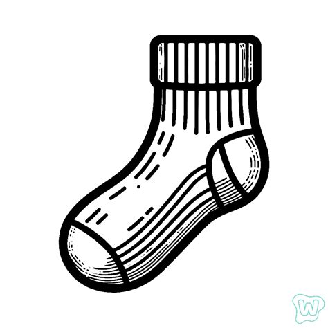 37 Socken Ausmalbilder Druckbares Pdf