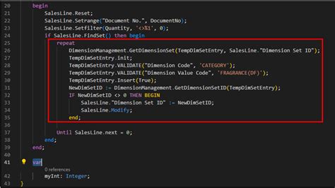 How To Get Dimension Set Id In Bc D365