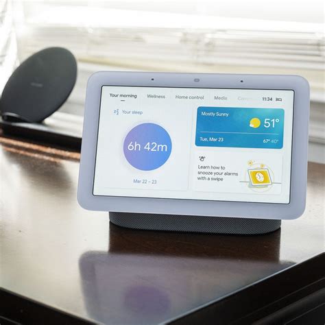 Google Nest Hub Smart Display With Google Assistant Gadget N Music